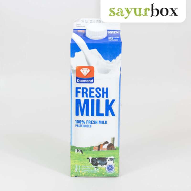 Jual Diamond Fresh Milk Plain 946 ml Sayurbox - JKT di Seller Sayurbox ...