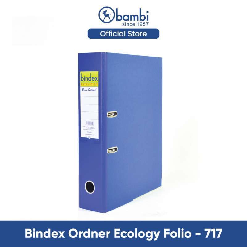Promo Bindex Ordner Ecology Folio - 717 Dengan Blue Cyber Diskon 15% Di ...