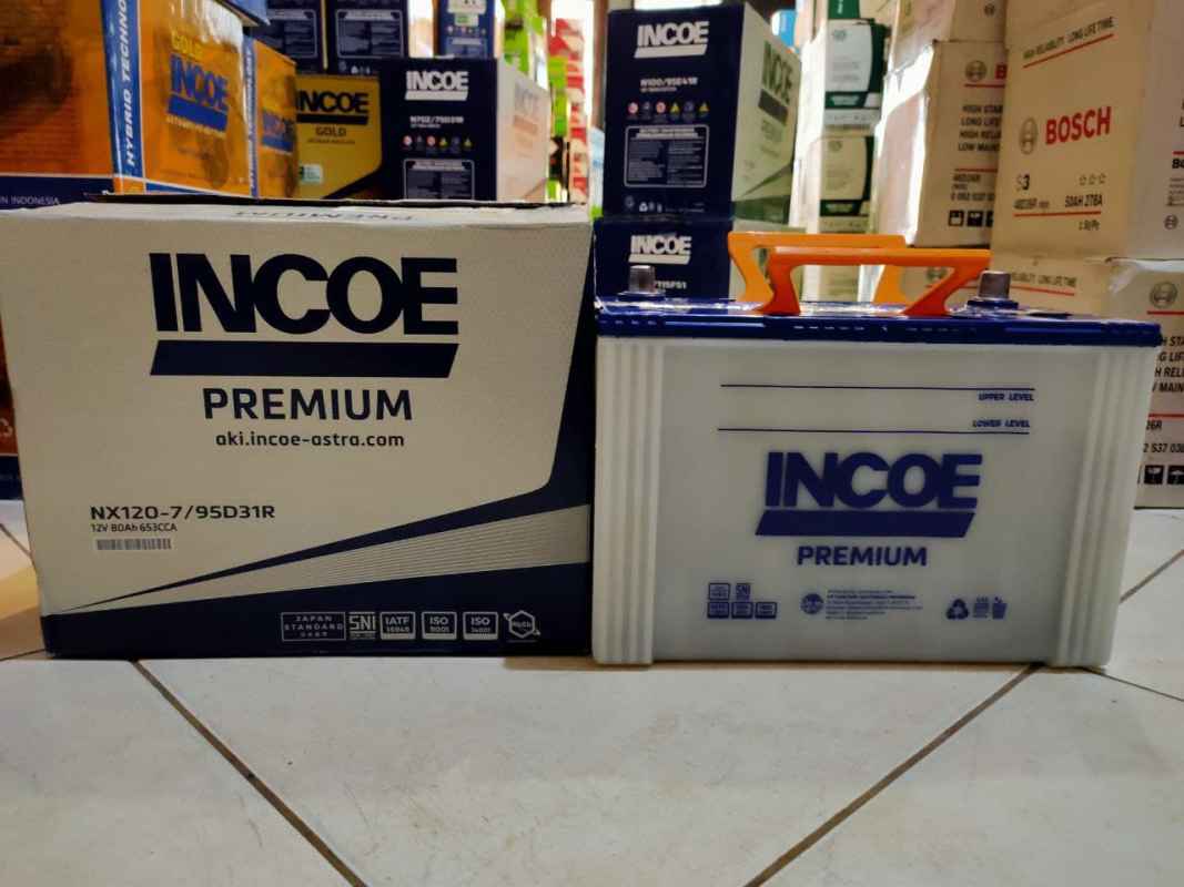 Jual AKI MOBIL KIA PREGIO INCOE PREMIUM BASAH 95D31R 12V 80AH di Seller Toko Banoki Aki Mobil ...