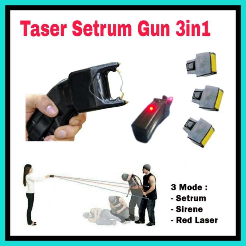Promo Setrum Gun 3in1 Alat Pelindung Diri Taser Gun 280 Diskon 25% di ...