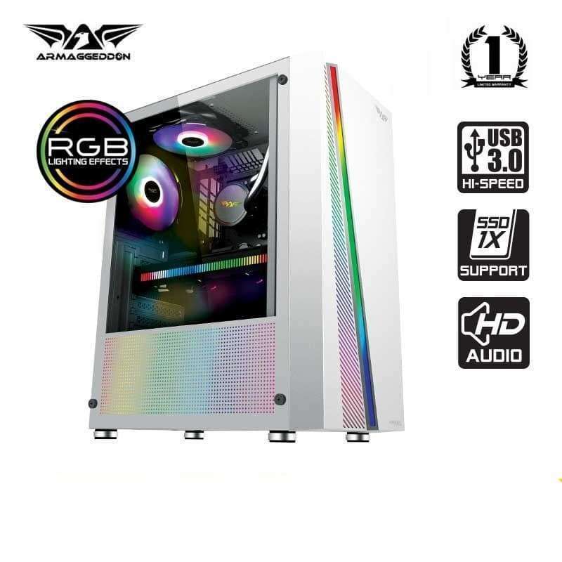 Promo Armaggeddon Kagami K2 Excellent ATX Gaming PC with RGB Lightning ...