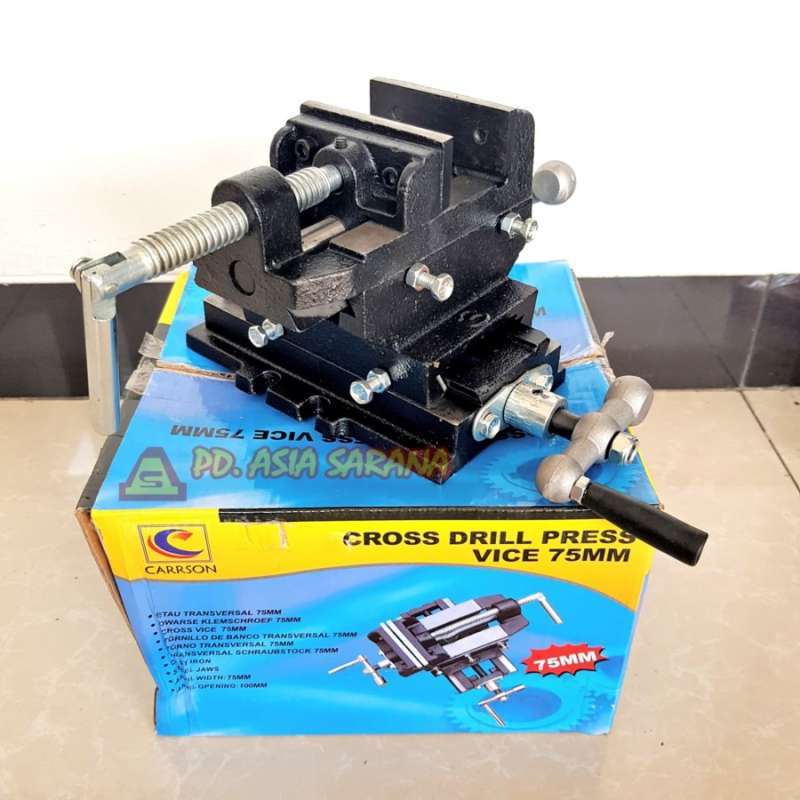 Jual Cross Drill Press Vise 3 Carrson / Catok Silang / Ragum Di Seller ...