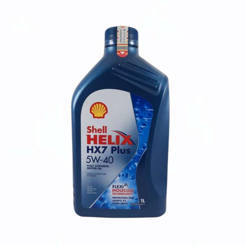 Jual Pelumas Oli Mesin Shell HELIX HX7 SAE 5W-40 API SP SN PLUS Fully ...