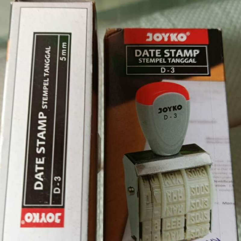 Jual Stempel Tanggal - Date Stamp Joyko D-3 Di Seller Sumber Berkat ...