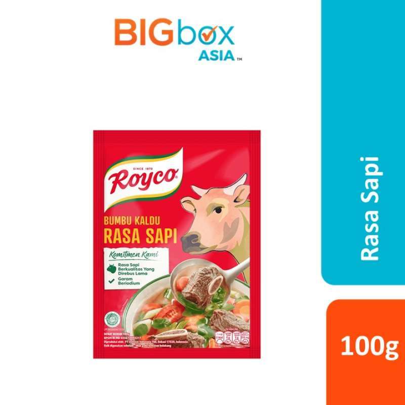 Jual Royco Bumbu Penyedap Rasa Sapi - 100g di Seller BIGbox Asia ...