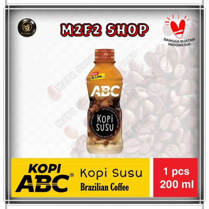 Promo Kopi Susu ABC Brazilian Coffee Botol Pet - 200 ml (Kemasan Satuan ...