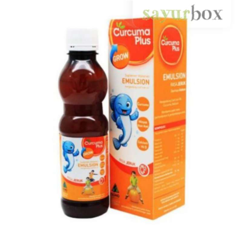 Jual Curcuma Plus Grow Emulsion Syrup Orange 200 Ml Sayurbox - Jkt Di ...