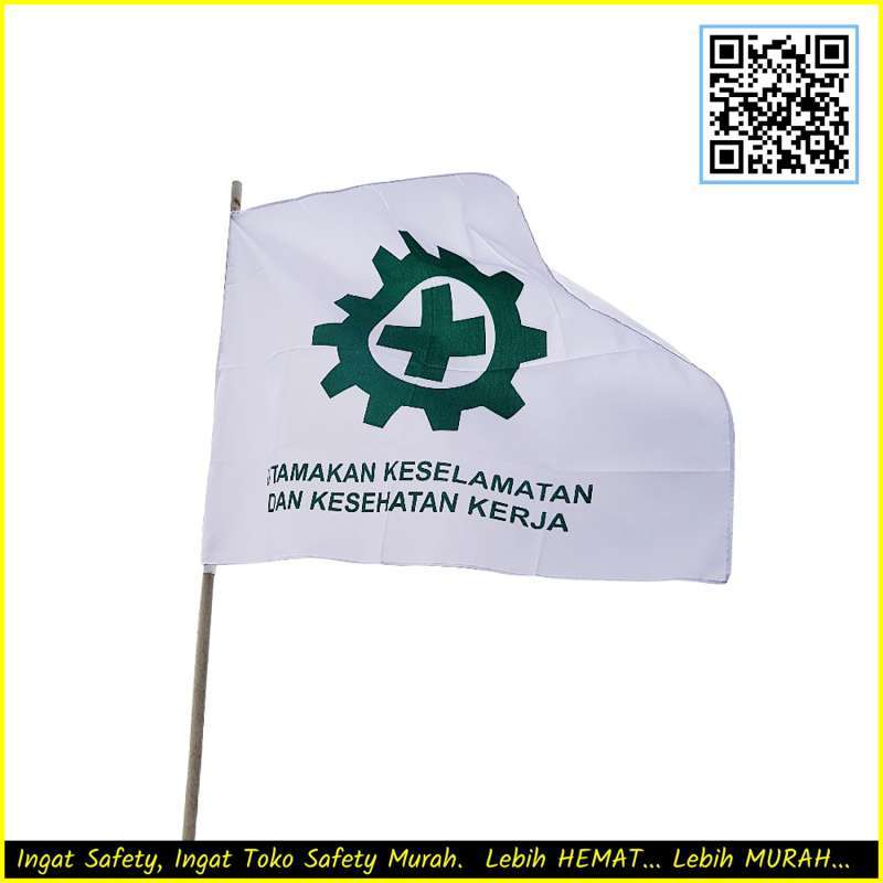 Jual Bendera Safety K3 Proyek Utamakan Keselamatan Dan Kesehatan Kerja ...