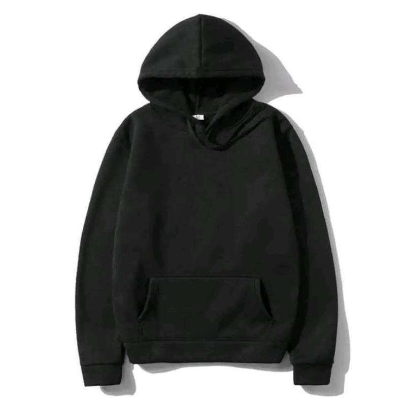 Jual Hoodie Polos Hitam - XXL di Seller NAZ - Jembatan Besi, Kota ...