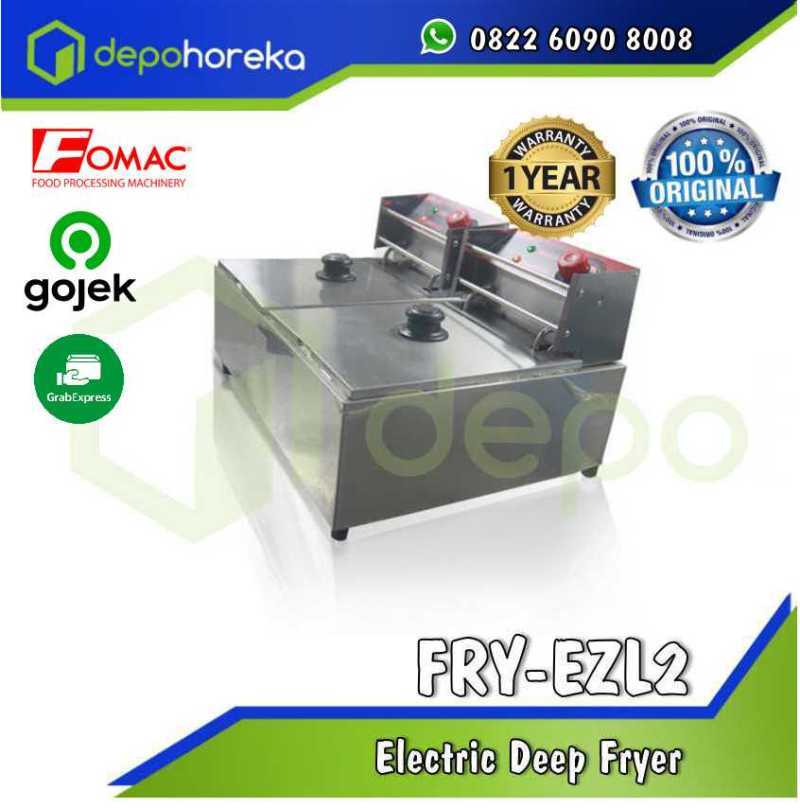 Jual Mesin Deep Fryer Double Tank Penggorengan Listrik FOMAC FRY-EZL2 ...