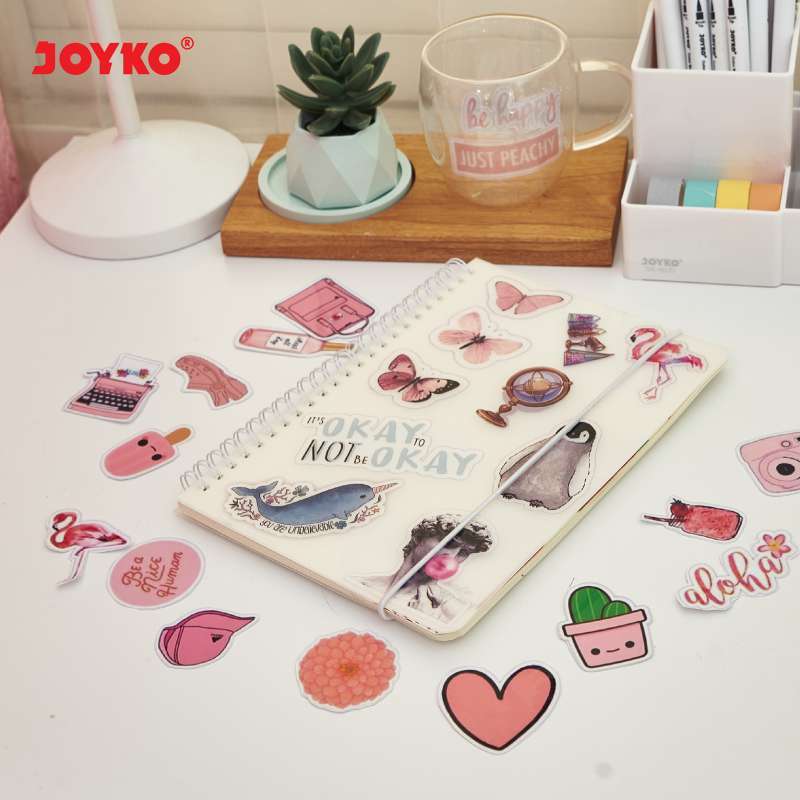 Jual Stiker Label Transparan Transparent Label Sticker Joyko Lbsr-10 Di ...