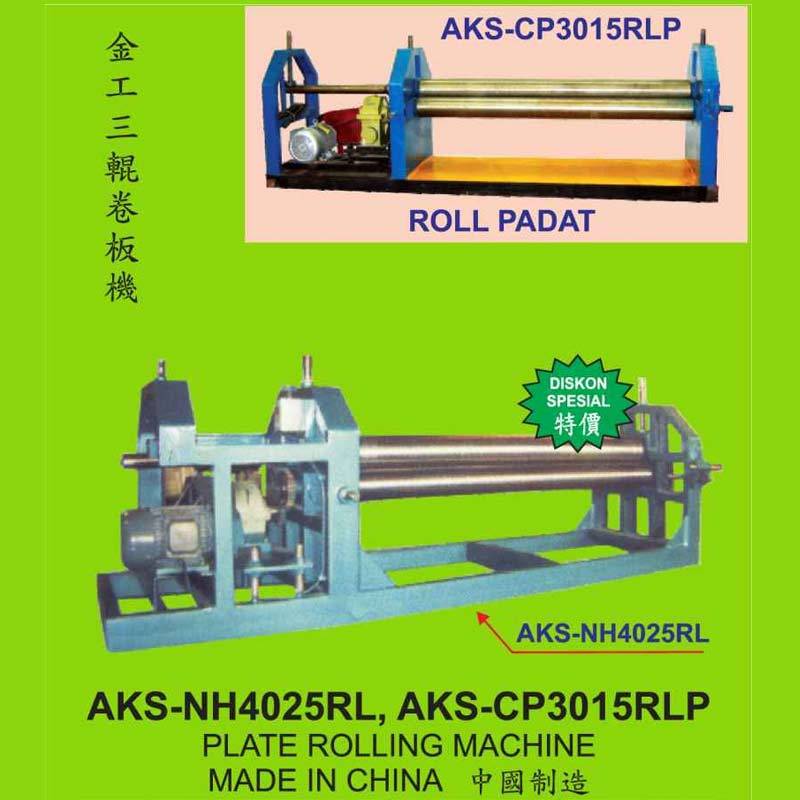 Jual Mesin Roll Plat Besi 4x2500mm Plate Rolling Machine Importir ...
