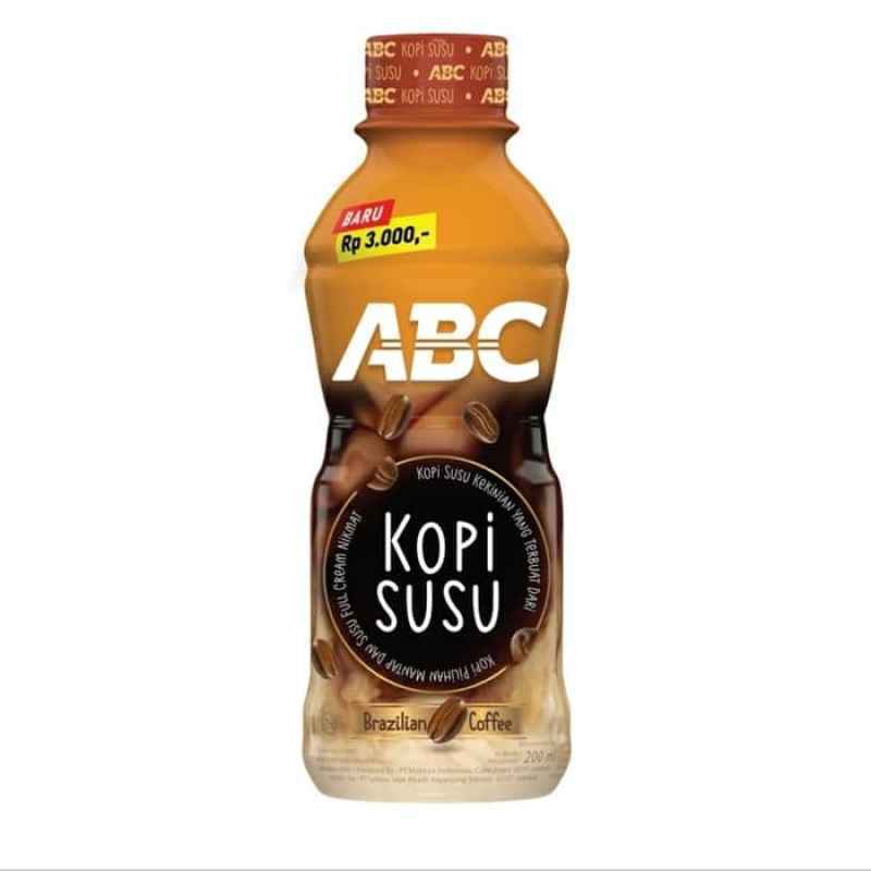 Jual [dus 24s] Abc Kopi Susu Brazilian Coffee Rtd [200 Ml X 24 Botol ...