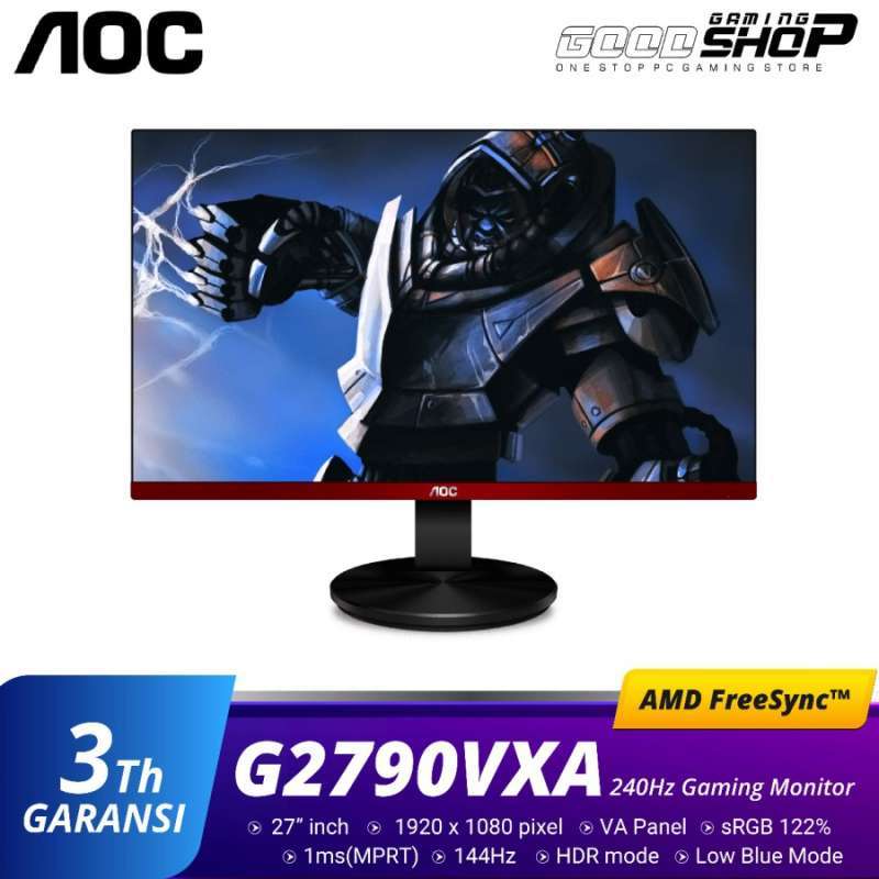 Jual Aoc G2790vxa 27 Fhd 144hz 1ms Hdmi - Gaming Monitor Di Seller Good ...