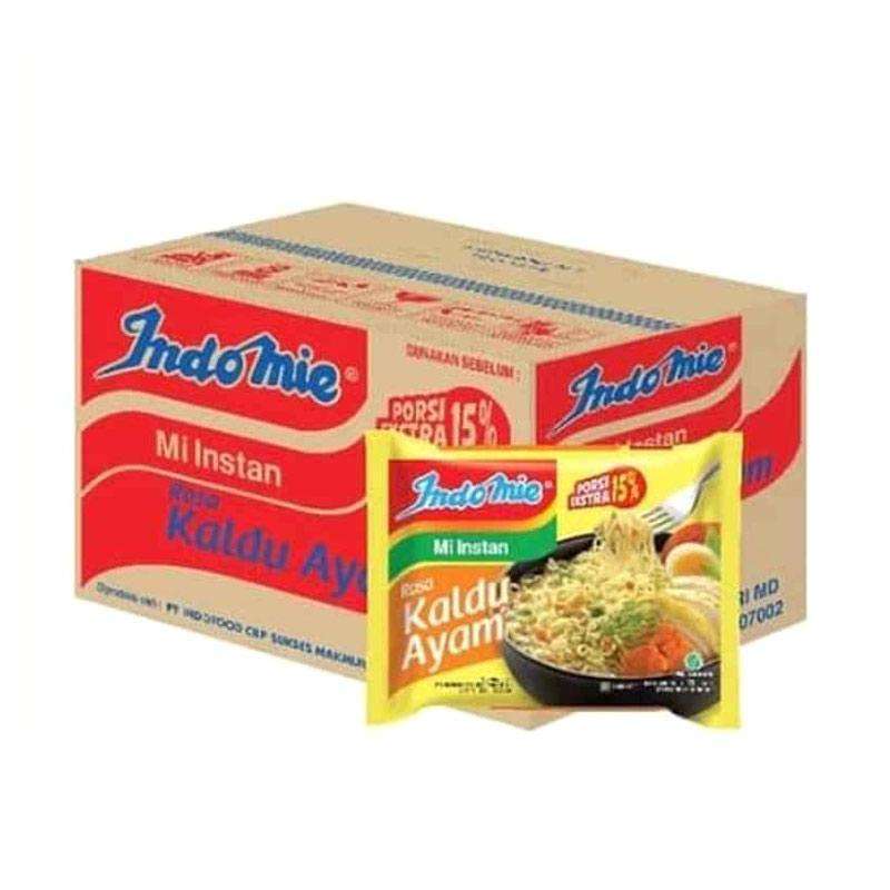 Promo Indomie Kaldu Ayam Mie Instan [75 g/ 40 pcs/ 1 Dus] Diskon 8% di ...