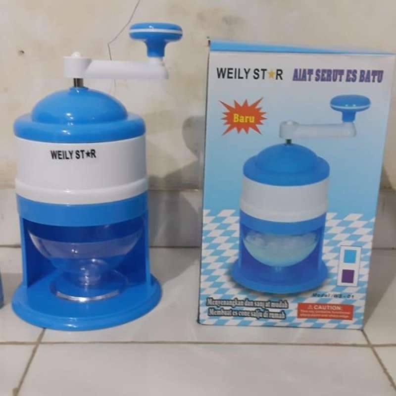 Promo Alat Serutan es batu manual 100 % ORIGINAL Diskon 33% di Seller ...