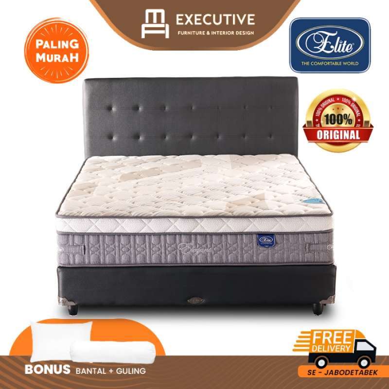 Jual FULL SET Kasur ELITE Springbed Elegant New Edition di Seller ...