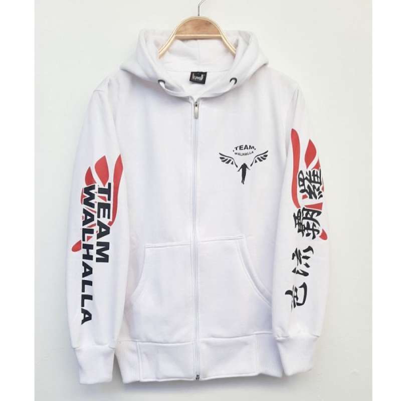 Jual Jaket Anak Valhalla Anime Tokyo Revengers - Hitam, S - XL Putih di ...