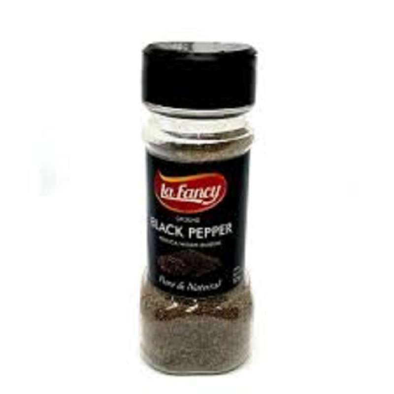 Jual La fancy black pepper ground 57gr di Seller Hokky Fruit - Kota ...