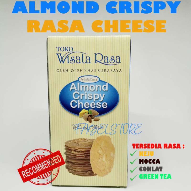 Promo Almond Crispy Cheese Wisata Rasa Surabaya Rasa Cheese Keju Diskon ...