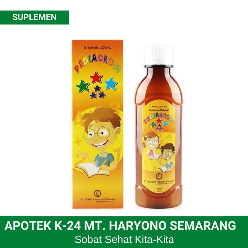 Jual Pediagrow Sirup 200 ml / Suplemen Vitamin Nutrisi Otak dan ...
