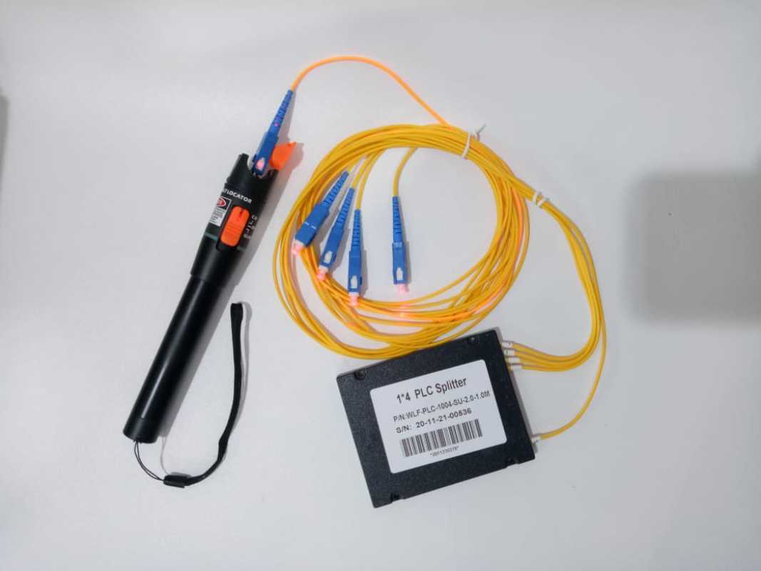 Jual Passive Splitter fiber optic/pasif splitter 1:4 modular di Seller ...