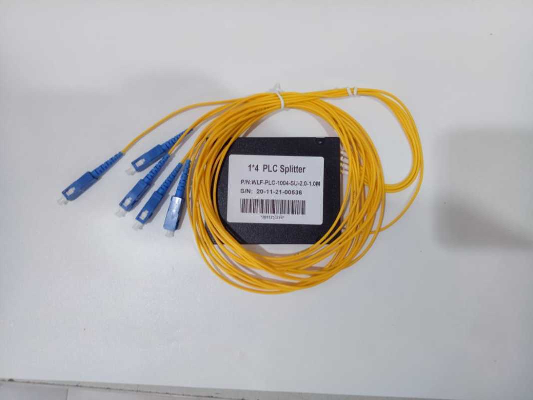 Jual Passive Splitter fiber optic/pasif splitter 1:4 modular di Seller ...