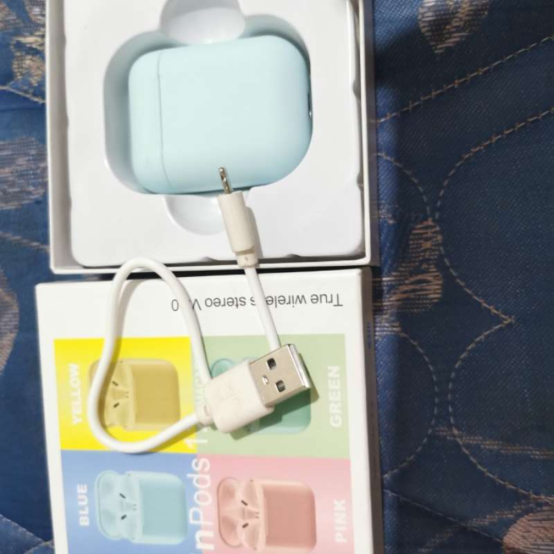 Jual handfree bluetooth inpods 12 ORIGINAL 100 % di Seller Ghanim_Jaya ...