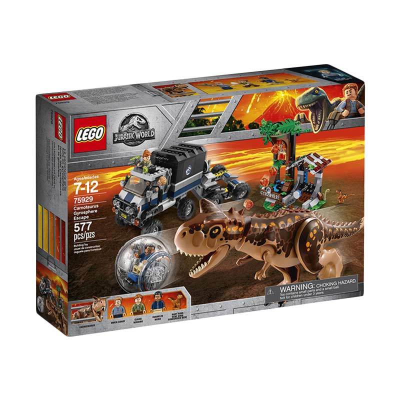 Jual LEGO Jurassic World 75929 Carnotaurus Gyrosphere Escape Blocks ...