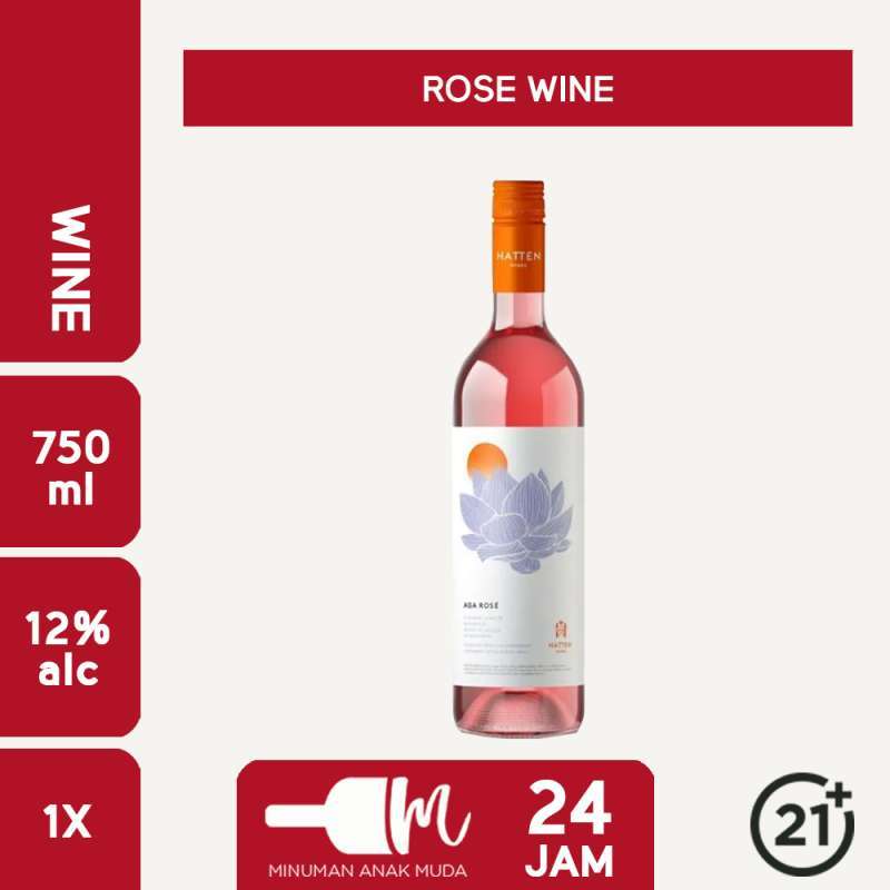 Promo Hatten Aga Rose Wine 750ml Diskon 3% di Seller Minuman Anak Muda ...