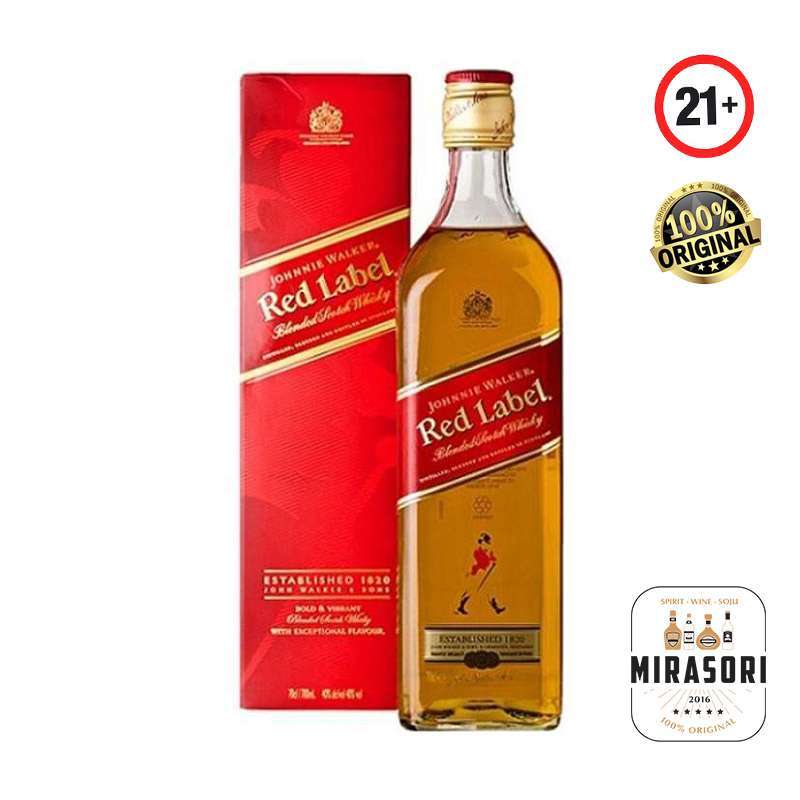 Promo JW RED LABEL 1 Liter Diskon 29% di Seller Mirasori Official Store ...