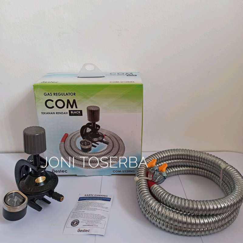 Jual Selang dan Regulator Kompor Gas LPG Tekanan Rendah Destec COM ...