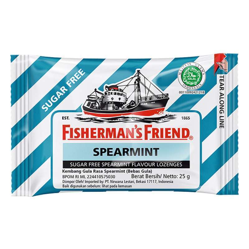 Jual FISHERMANS FRIEND SPEARMINT 25 GR di Seller Hypermart Arif Rahman Hakim Official Store ...