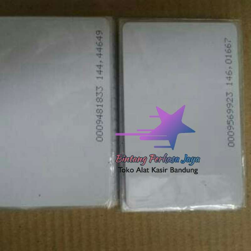 Jual Smart Kartu RFID Proximity 125 Khz Card RFID Tag NON LUBANG ...