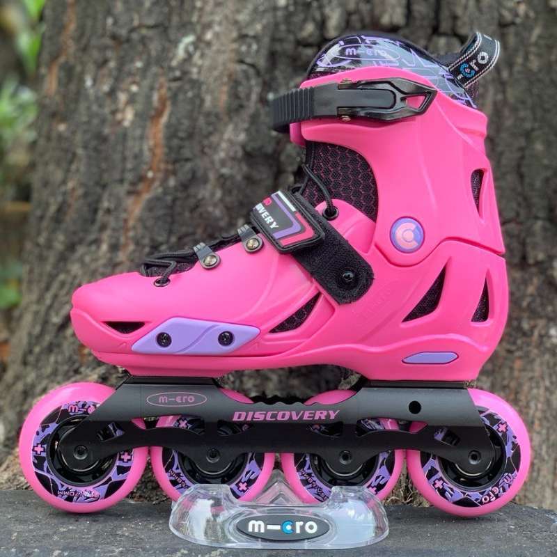 Jual Sepatu Roda Inline Skate M-cro (Micro) Discovery Pink di Seller ...