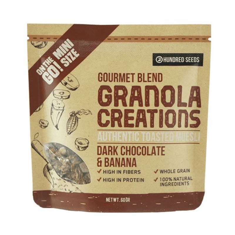 Jual GRANOLA CEATIONS DARK CHO&BANANA 60g di Seller Foodmart Pasar ...