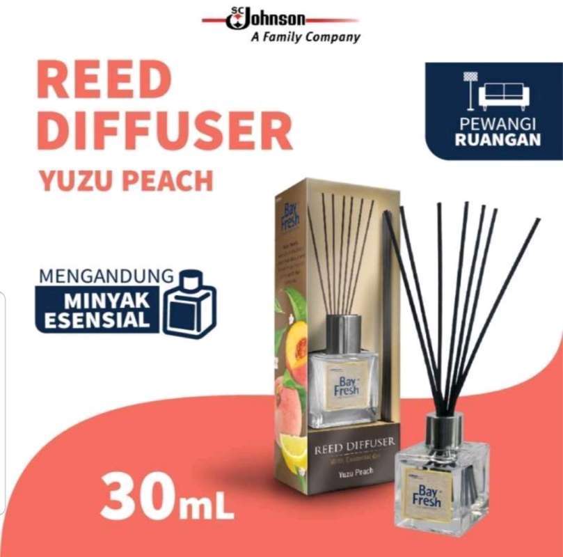 Jual Bay Fresh Reed Diffuser Yuzu Peach Pengharum Ruangan di Seller ...
