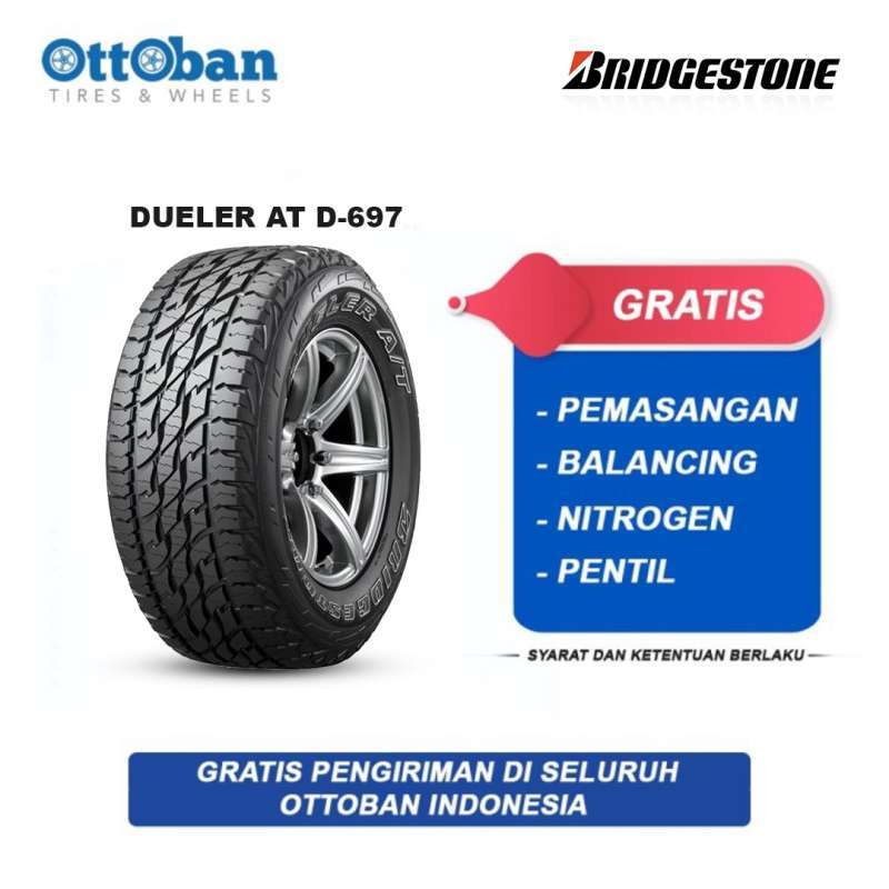 Harga Bridgestone Dueler 225 75 R16 💯 Terbaru, Spesifikasi, & Kredit Desember 2024