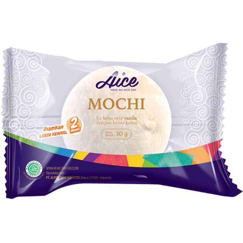 Jual Aice Mochi Ice Cream Vanila 30 G Di Seller Alfamart - Alfamart ...