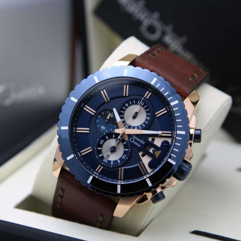 Jual Jam Tangan Pria Alexander Christie 6527 Original & Branded - Harga ...