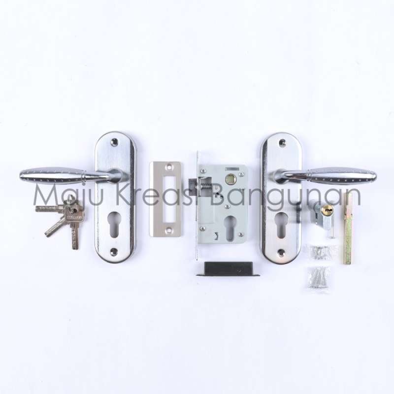 Promo Handle Pintu Rumah Ukuran Kecil Set 3 Kunci Murah Diskon 28% di ...
