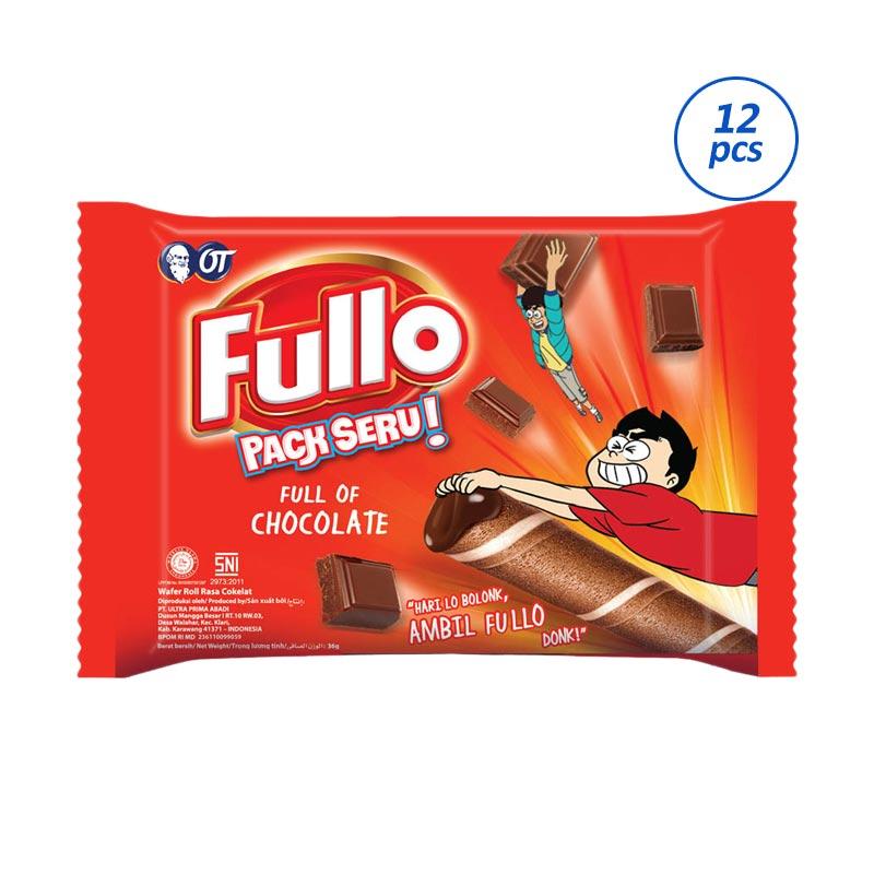 Jual FULLO Pack Seru Cokelat Wafer [36 g/ 12 pcs] di Seller OT Official ...