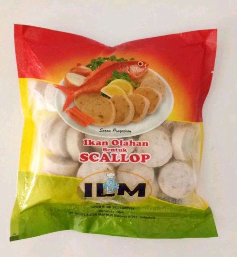 Jual ILM Bakso Baso Ikan Olahan Bentuk Scallop 500 Gram Fish Ball ...