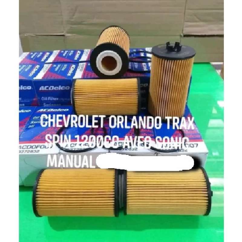 Jual Filter Oli Chevrolet Trax Cruze Orlando Spin 1200cc Aveo New Sonic Manual Mt Original Di ...