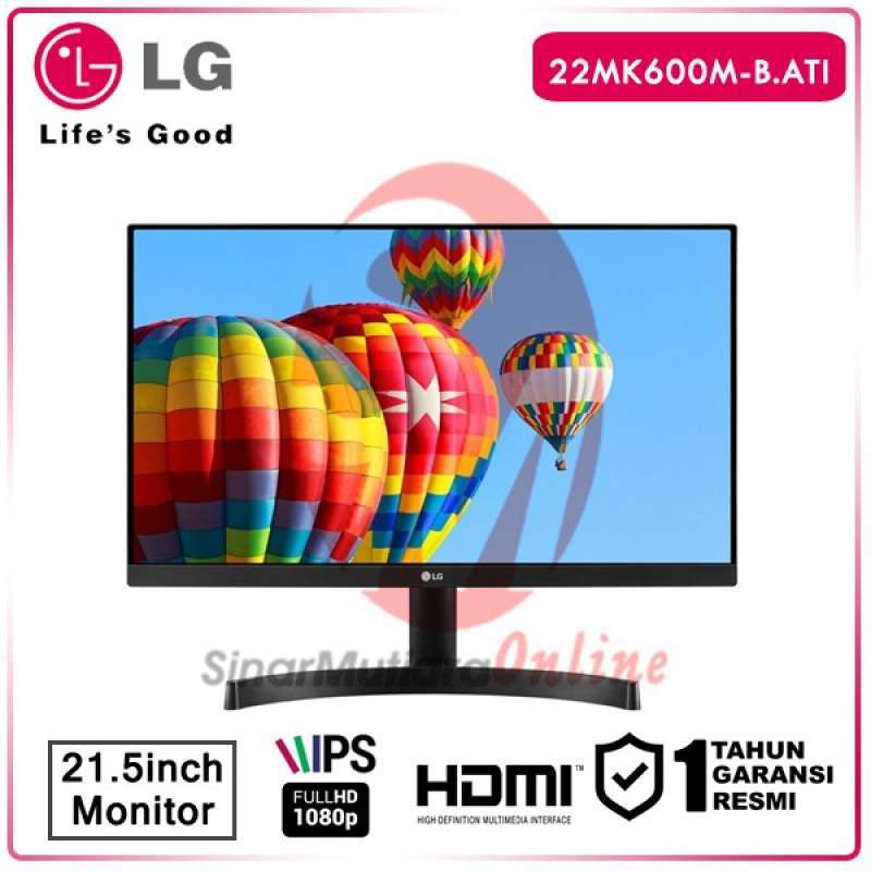 Jual Monitor LG 22MK600M-B ATI 21.5 inci LED FULL HD HDMI di Seller Simura Online Official Store ...