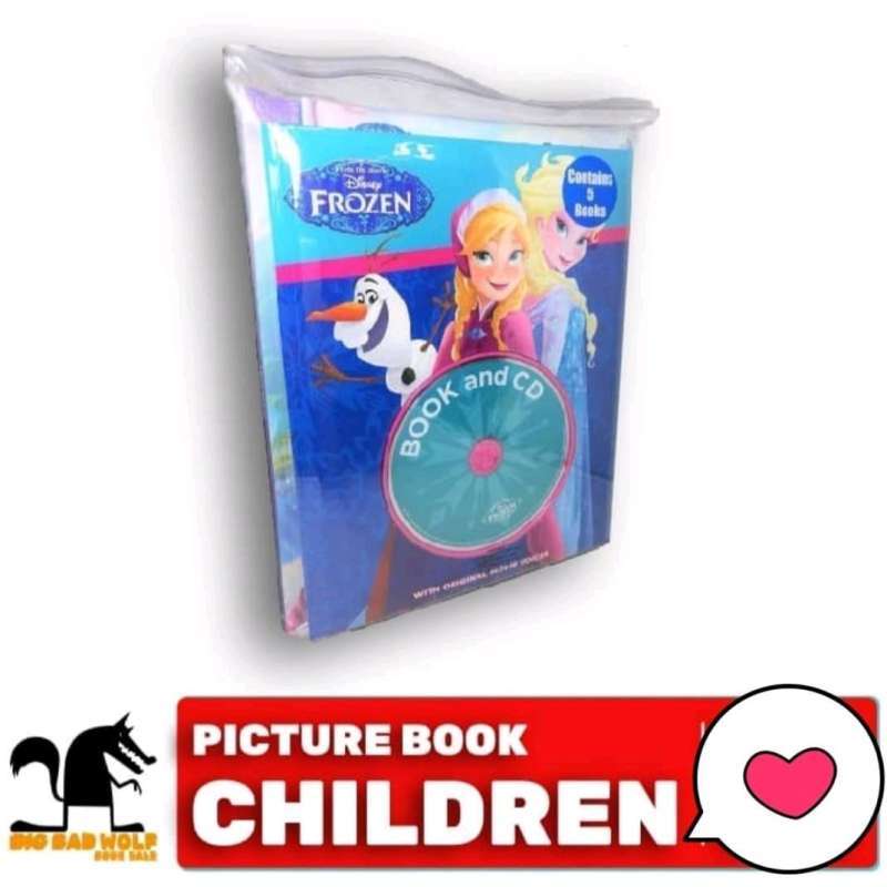 Jual BIG BAD WOLF BOOKS ★ DISNEY FROZEN SET (5 BOOKS) di Seller Little ...