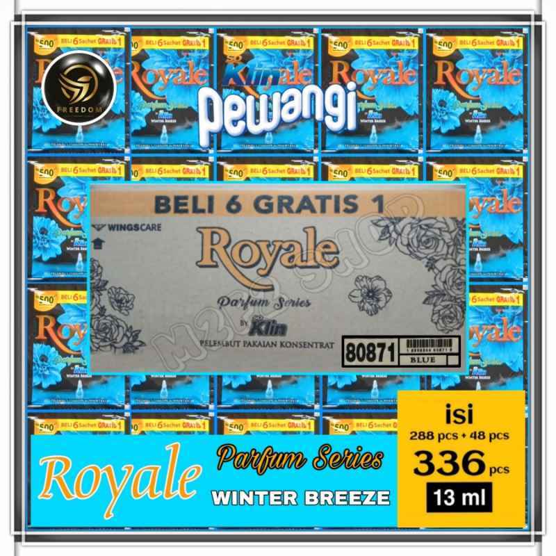 Jual So Klin Royale Softener Parfum Winter Breeze Sachet - 13 ml ...