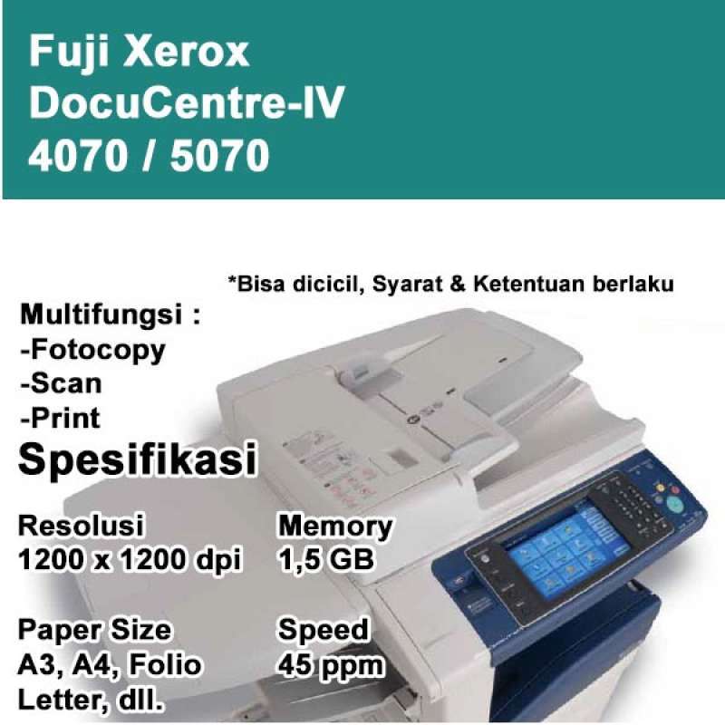 Jual Fuji Xerox Docucentre Original Murah - Harga Diskon April 2024 | Blibli