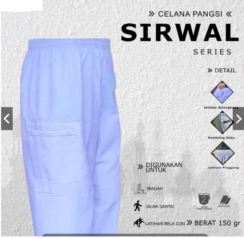 11 Merek Celana Sirwal Pria Exclusive, Penampilan Makin Prima - Blibli ...