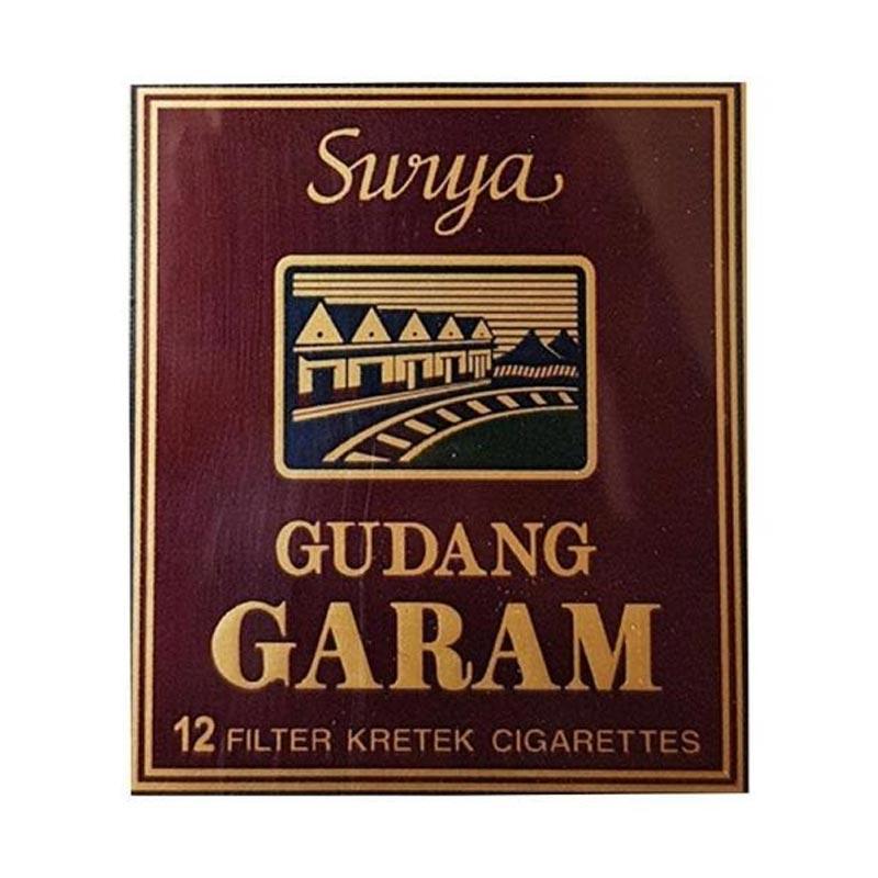 Jual Gudang Garam Surya 12 Rokok [1 Slop/ 10 Bungkus/ 12 Batang] di ...
